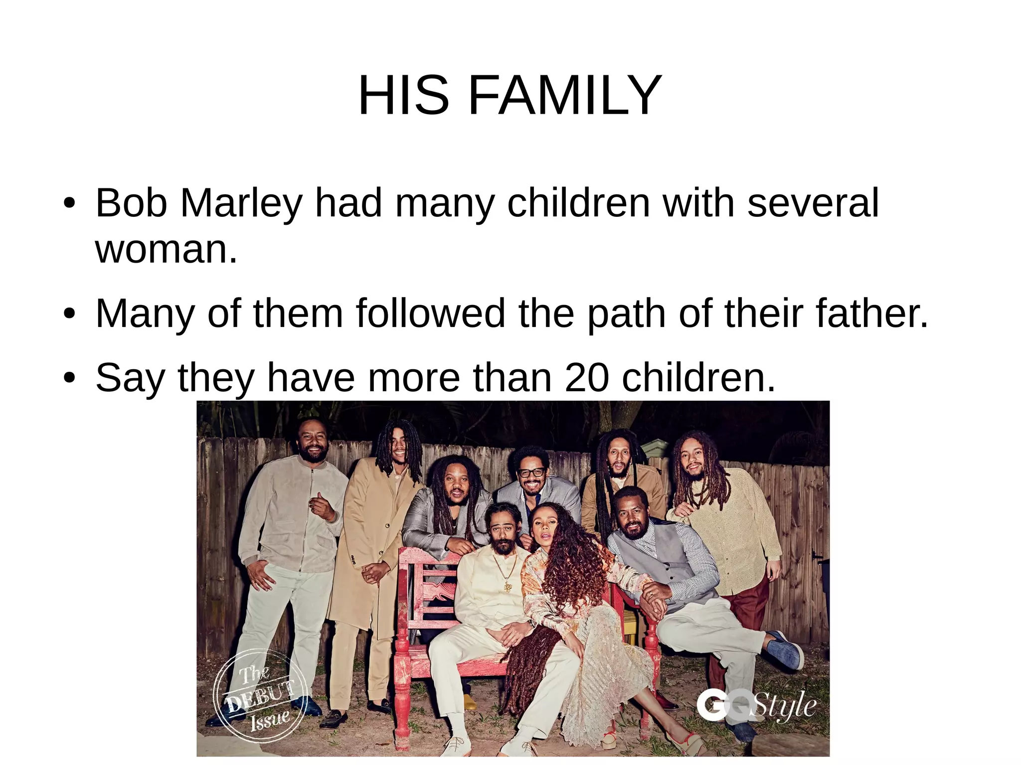 Bob Marley project | ODP
