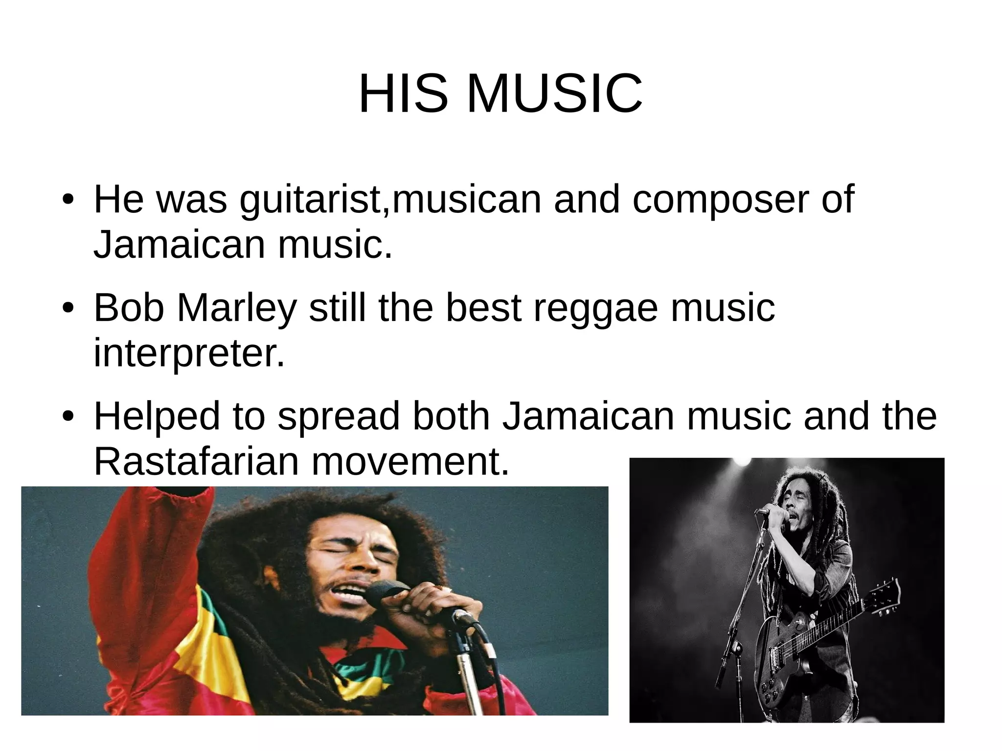 Bob Marley project | ODP