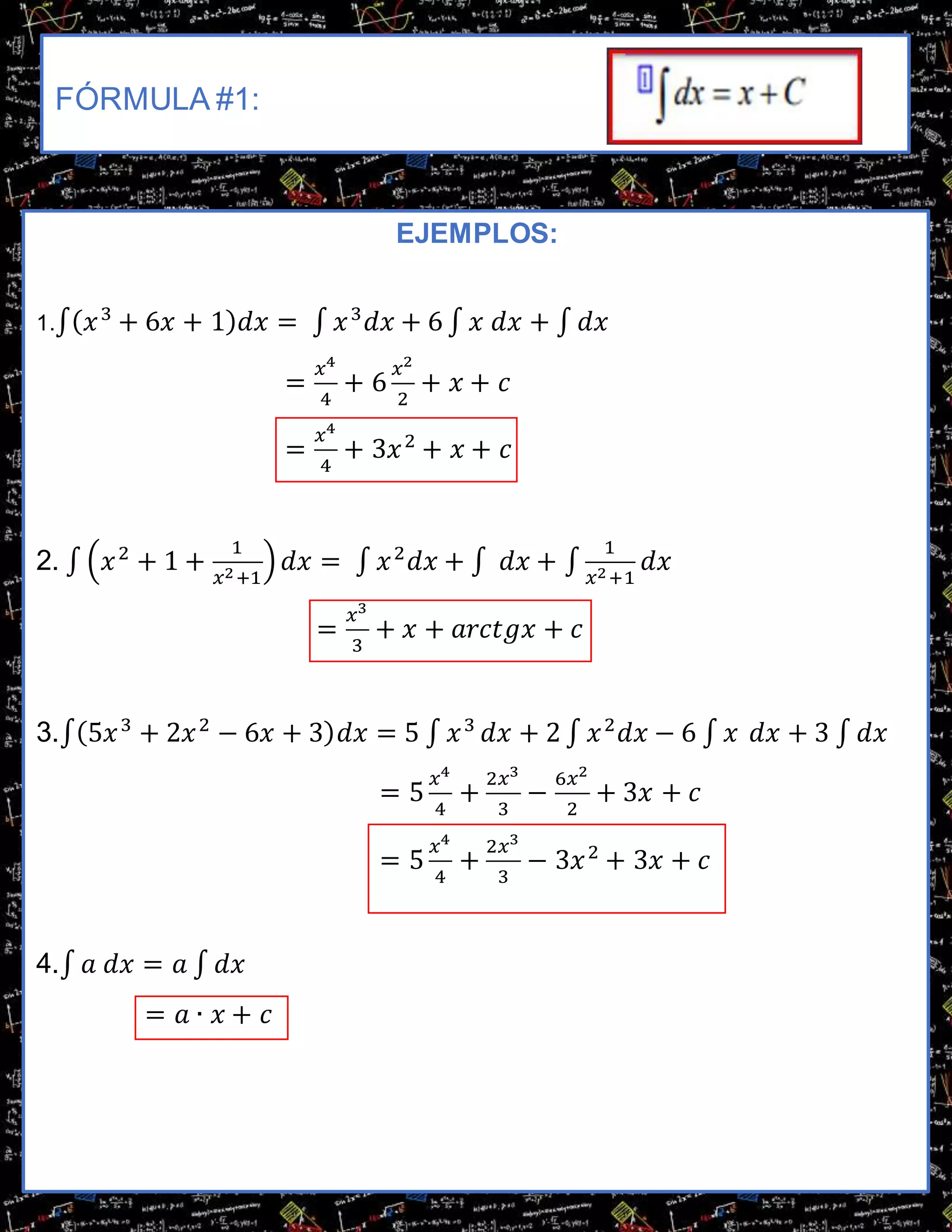 Ejemplos De Cálculo Integral CÁLCULO INTEGRAL ÁREA DE UN TRIÁNGULO