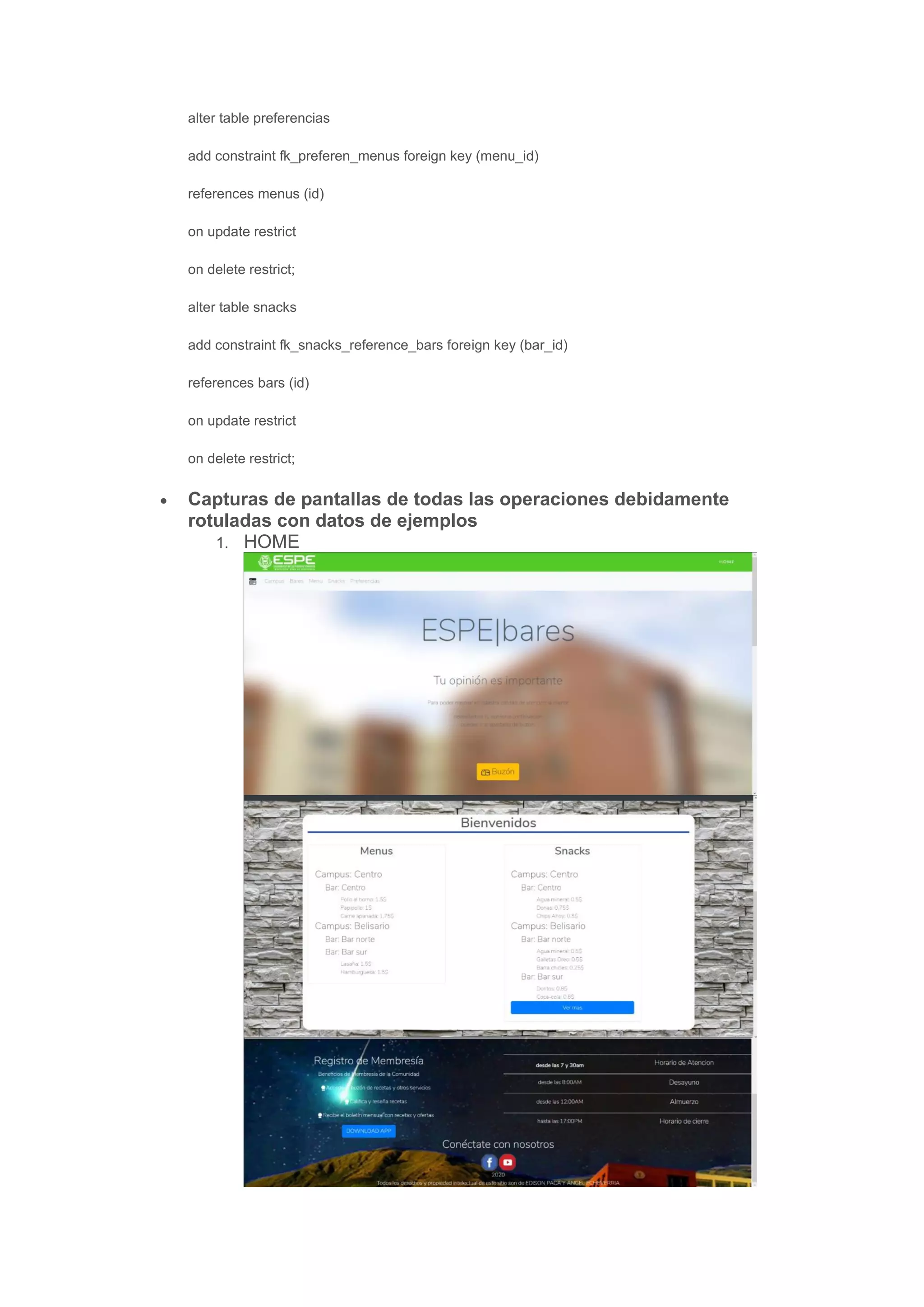 Tablas relaciones proyecto Laravel | PDF | Databases | Computer Software and Applications