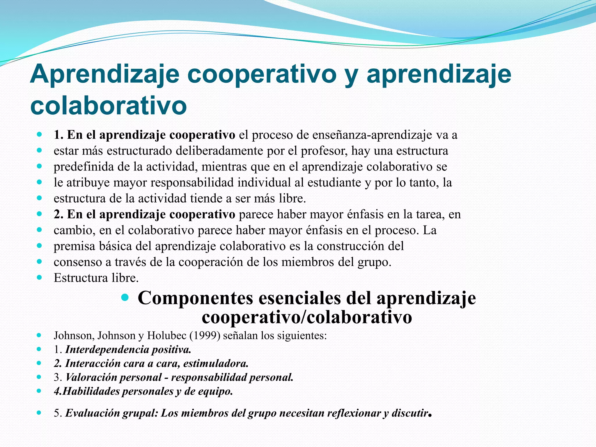 Trabajo colaborativo y cooperativo | PPTX