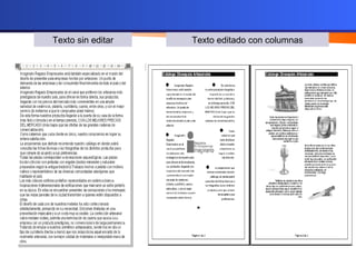 Trabajo con columnas | PPT