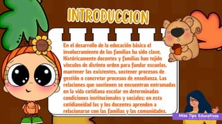 Trabajo con las familias Tema 10.pdf consejo ,tecnico escolar | PDF