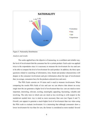 Consumer Involvement Workshop 1 | PDF