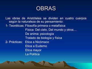 Trabajo De Aristoteles | PPT