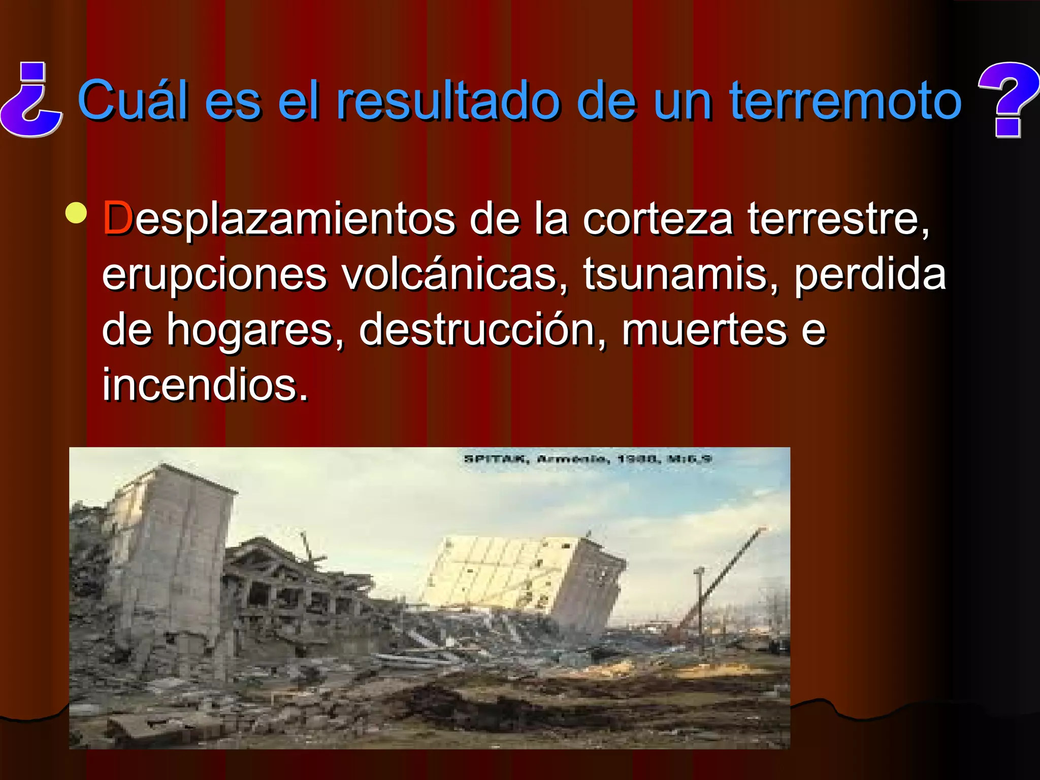 Los Terremotos | PPT