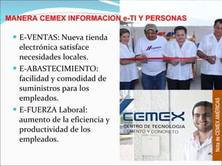 Trabajo de gestion de conocimiento caso cemex | PPT