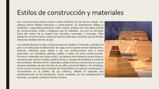 La Arquitectura Azteca | PPTX