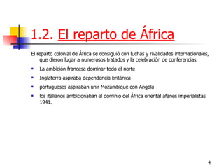 El Reparto de África | PPT