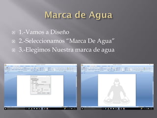 Temas de Microsoft office Word | PDF