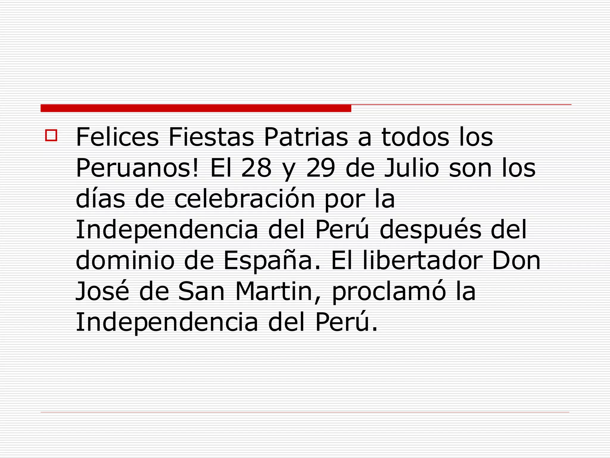 Trabajo de javier fiestas patrias | PDF | National & Civic Holidays ...