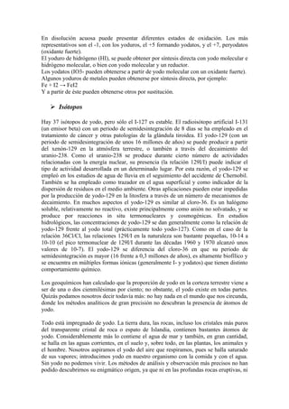 Trabajo Del Yodo | DOC