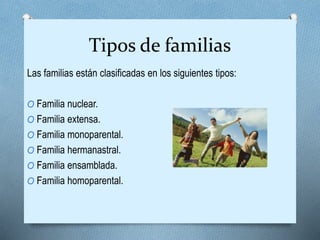 la familia | PPTX