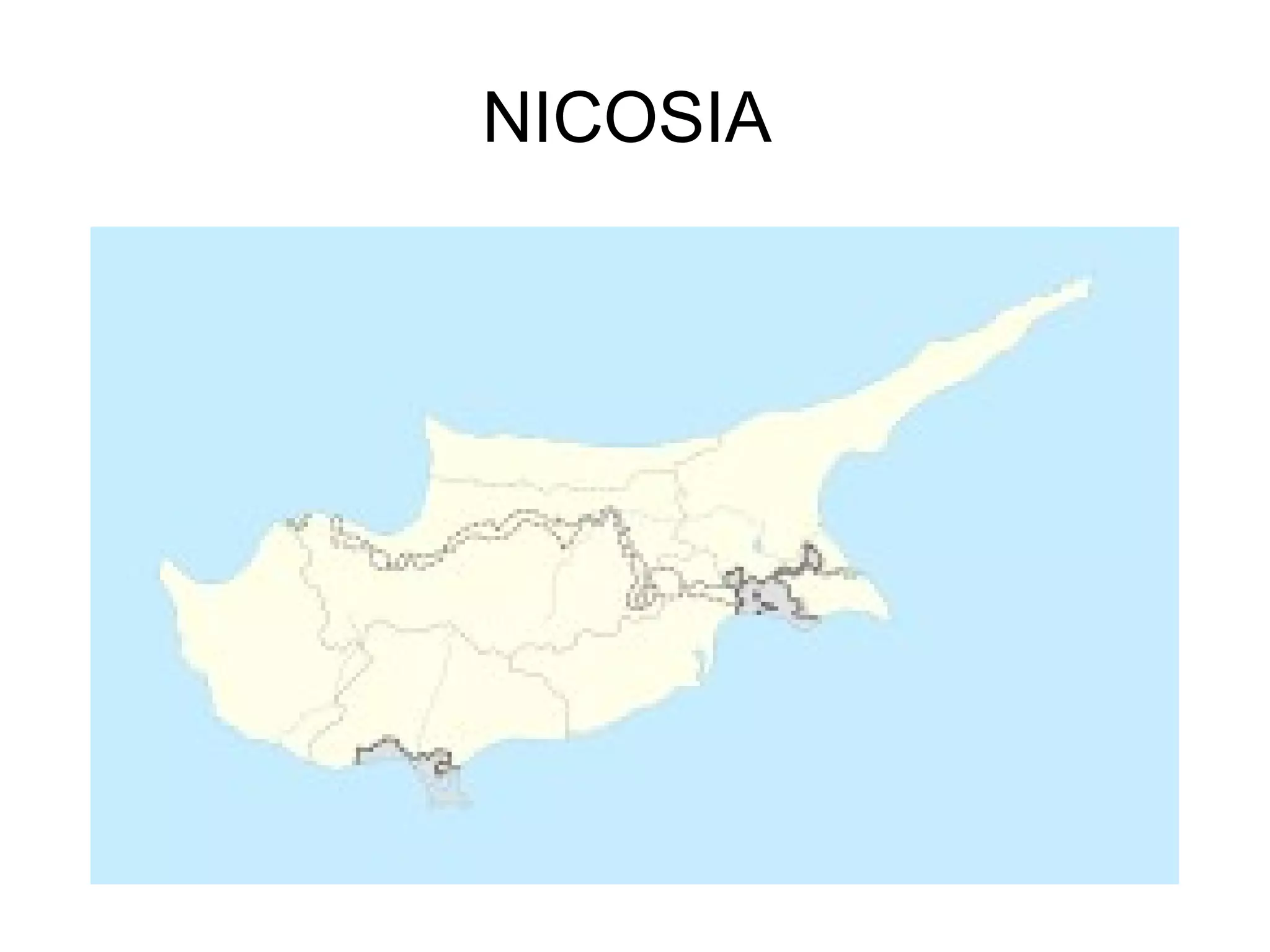 NICOSIA, THE CAPITAL OF CHIPRE, by Noelia Barrera 1º D | ODP