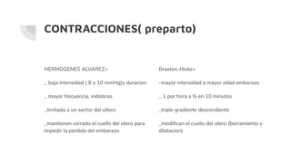 Preparto y trabajo de parto | PDF