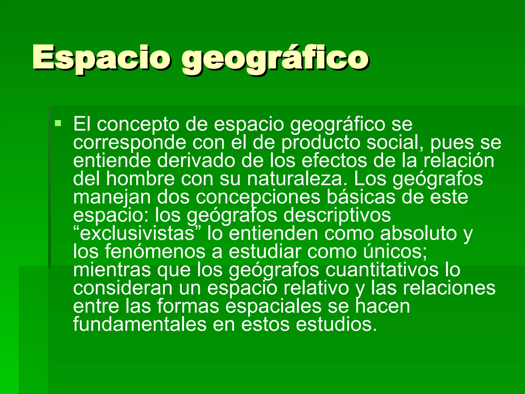 Trabajo De Presentacion De Introduccion A La Geografia | PPT