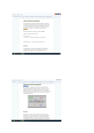conceptos básicos de programación en pseint | PDF