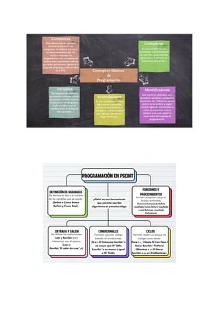 conceptos básicos de programación en pseint | PDF