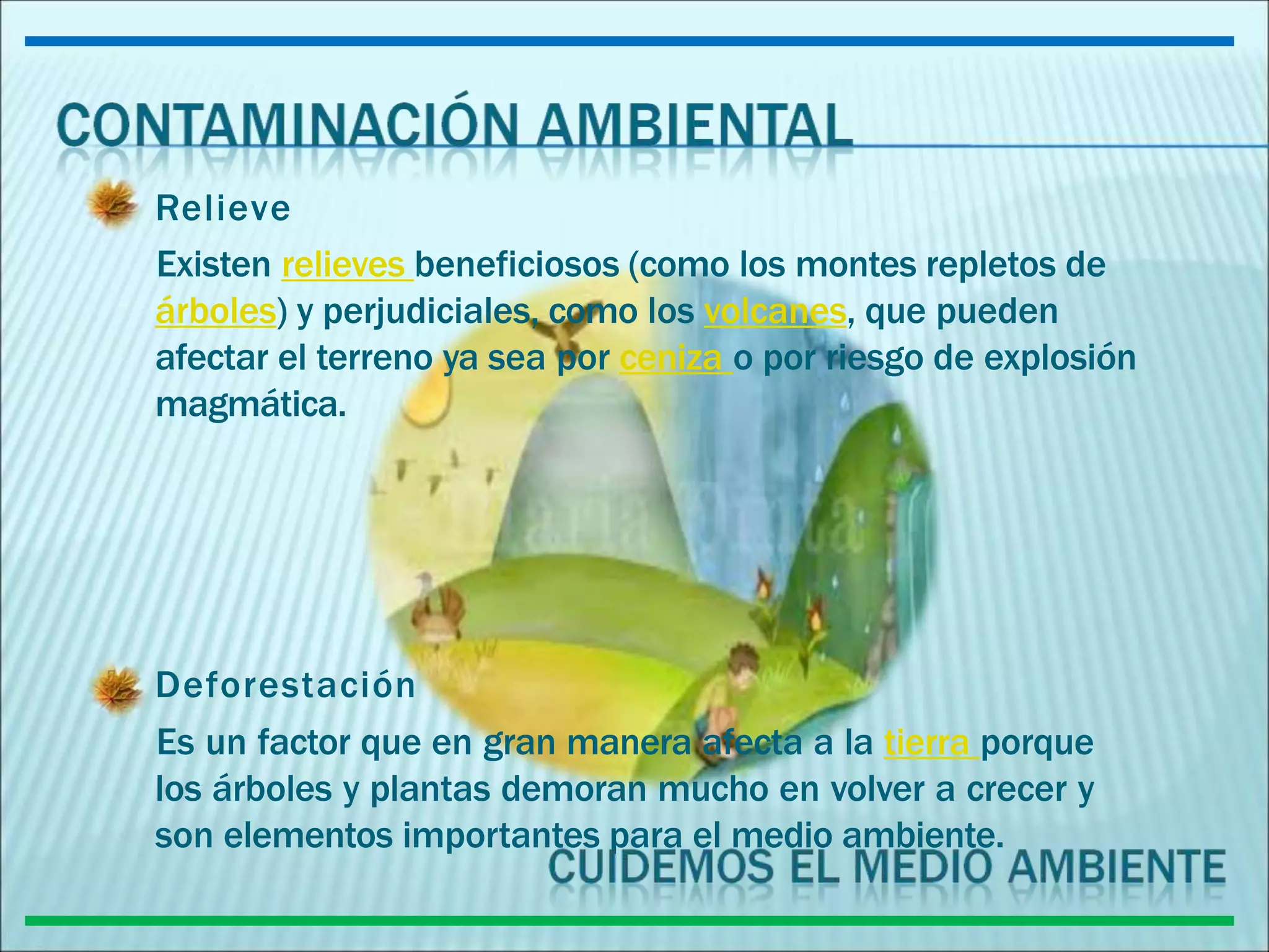 CUIDEMOS EL MEDIO AMBIENTE | PPTX