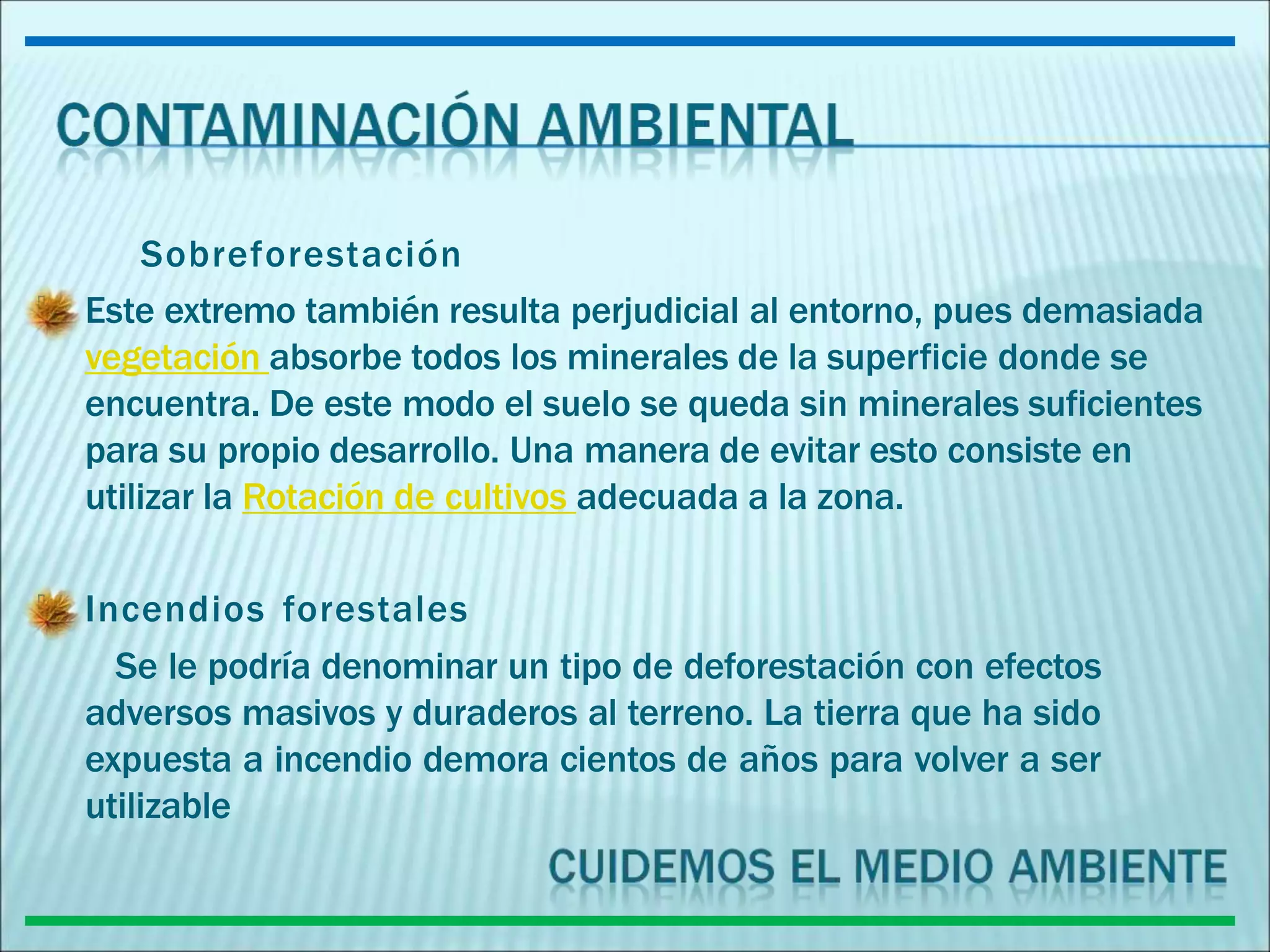 CUIDEMOS EL MEDIO AMBIENTE | PPTX