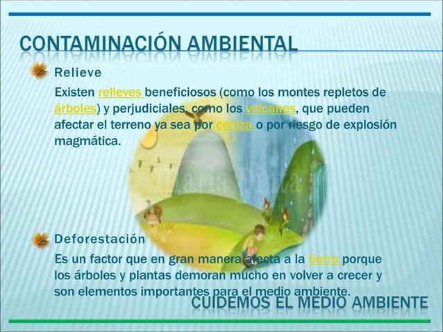 CUIDEMOS EL MEDIO AMBIENTE | PPTX | Environment | Science