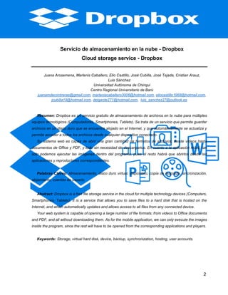 DROPBOX | PDF