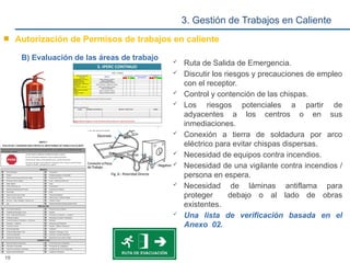 Trabajos en Caliente en los diferentes sectores industriales | PPTX