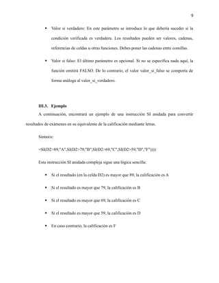Trabajo Escrito Excel Avanzado periodo 3 | DOCX