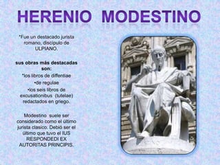 Juristas y Personajes más importantes del Derecho | PPTX