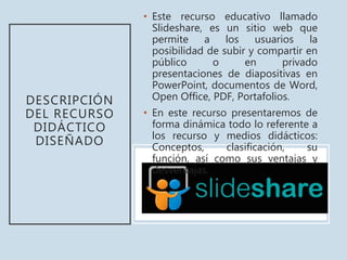 Recursos y Medios Didacticos | PPTX