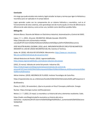 Neumatica e Hidraulica | PDF