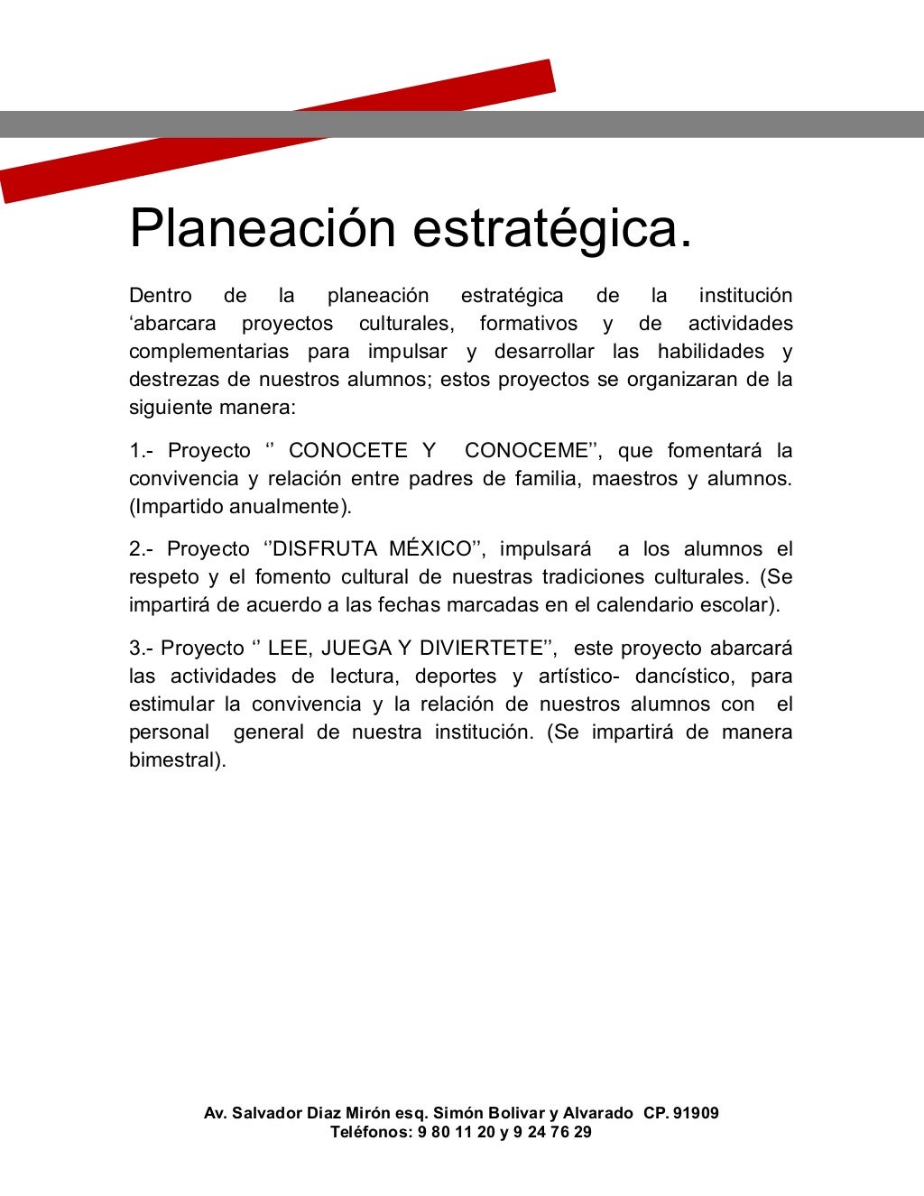 Proyecto de creación de una escuela primaria '' colegio carlos monsiv…