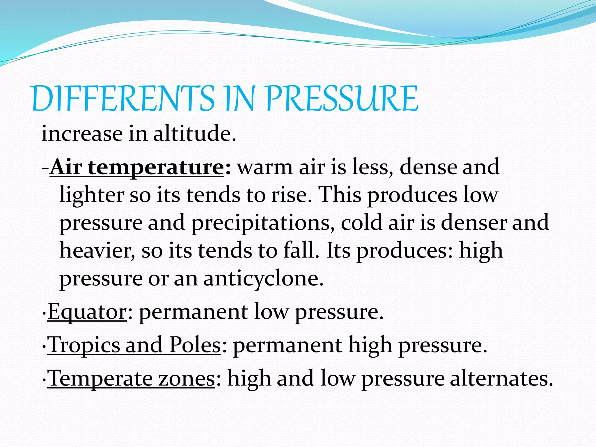 ELEMENTS OF THE CLIMATE | PPSX