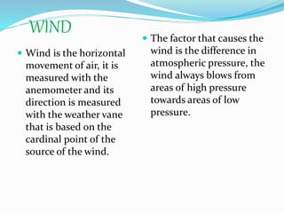 ELEMENTS OF THE CLIMATE | PPSX