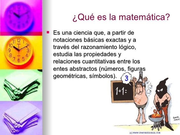 Las matemáticas
