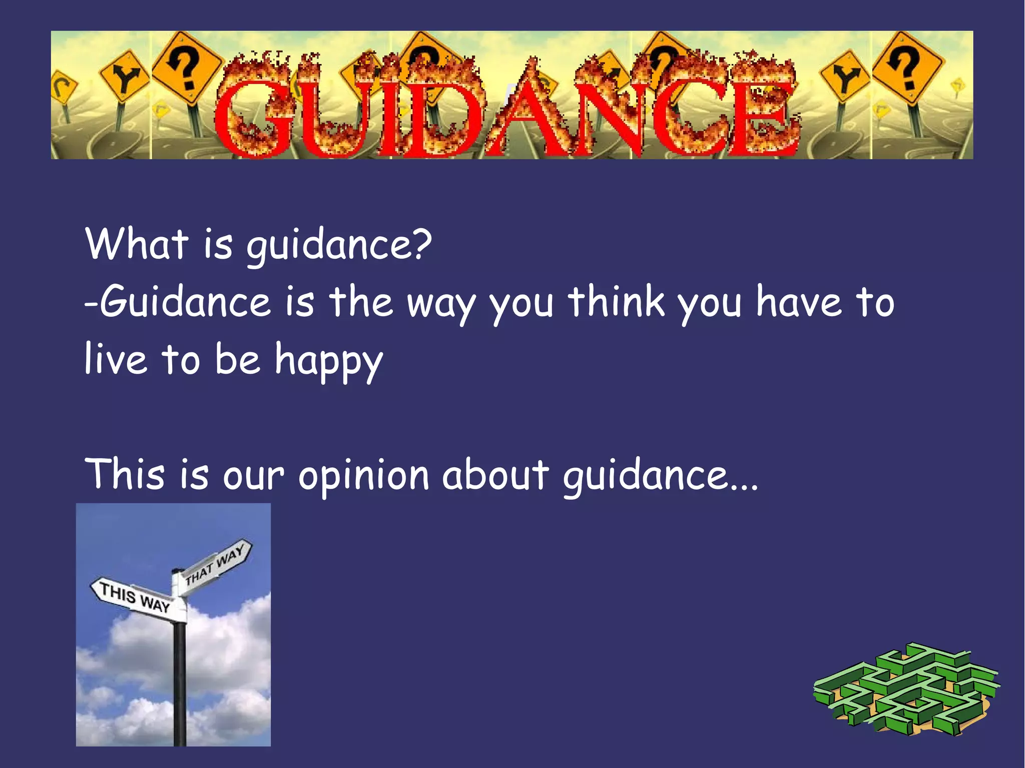 Guidance | ODP