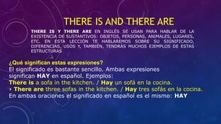 TRABAJO INGLES IV DE LOS VEBOS THERE IS Y THERE ARE EN POWER PONIT.pptx