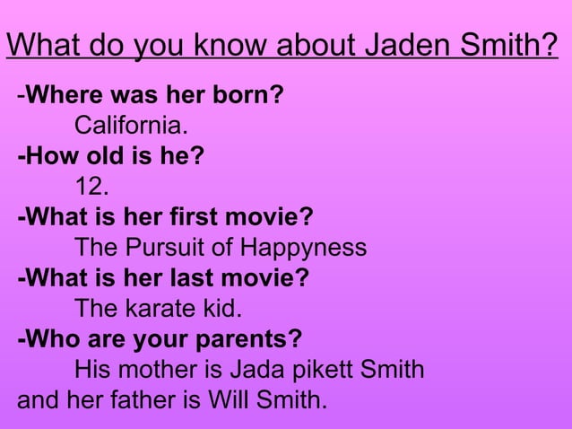 Interview with Jaden Smith | PPT