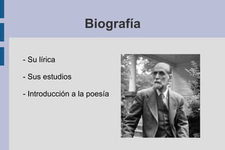 Trabajo juan ramon jimenez | ODP | Poetry | Books and Literature