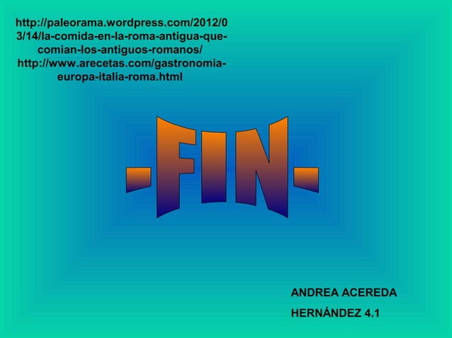 Comida italiana: ayer y hoy | PPT
