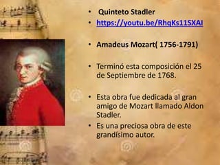 Trabajo literatura del instrumento clarinete | PPTX