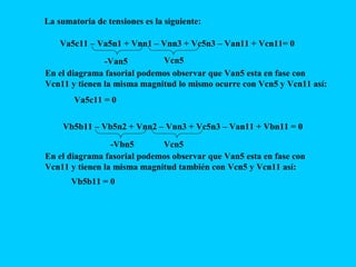 Diagrama Fasorial de un Transformador YZ5 y Otros | PPT