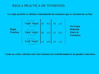 Diagrama Fasorial de un Transformador YZ5 y Otros | PPT