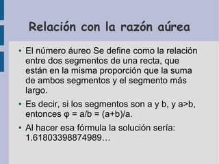 Grupo 1: Fibonacci. Biografía y razón aúrea | ODP