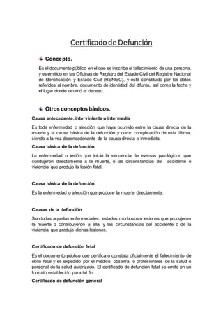 Trabajo medicina legal.. coaquira machaca, david cristian | PDF
