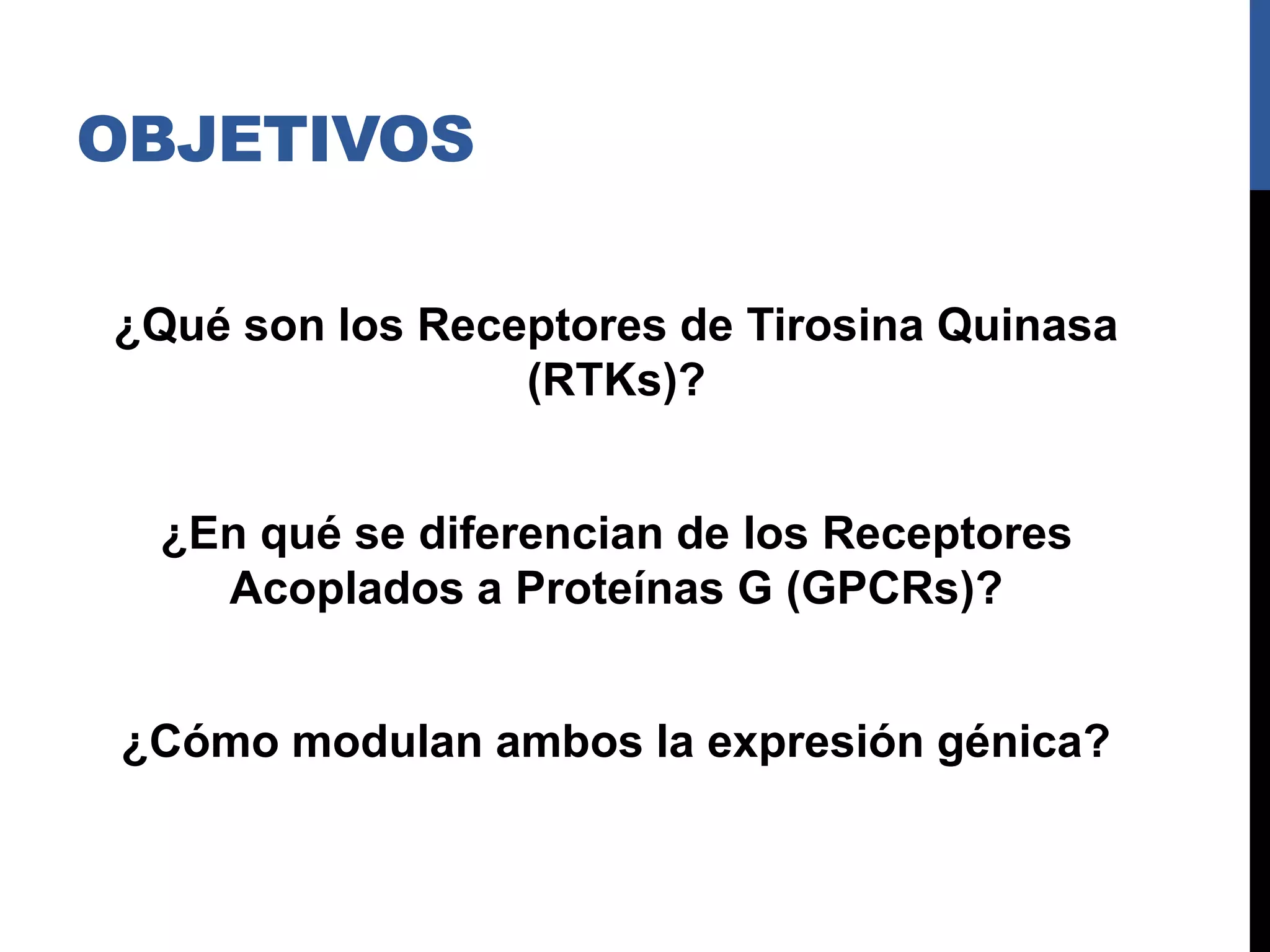 Vías de señalización en la activación de la transcripción génica ...