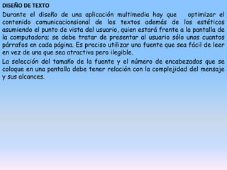 el texto en multimedia | PPT