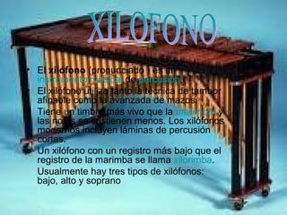 Instrumentos de percusión | PPT