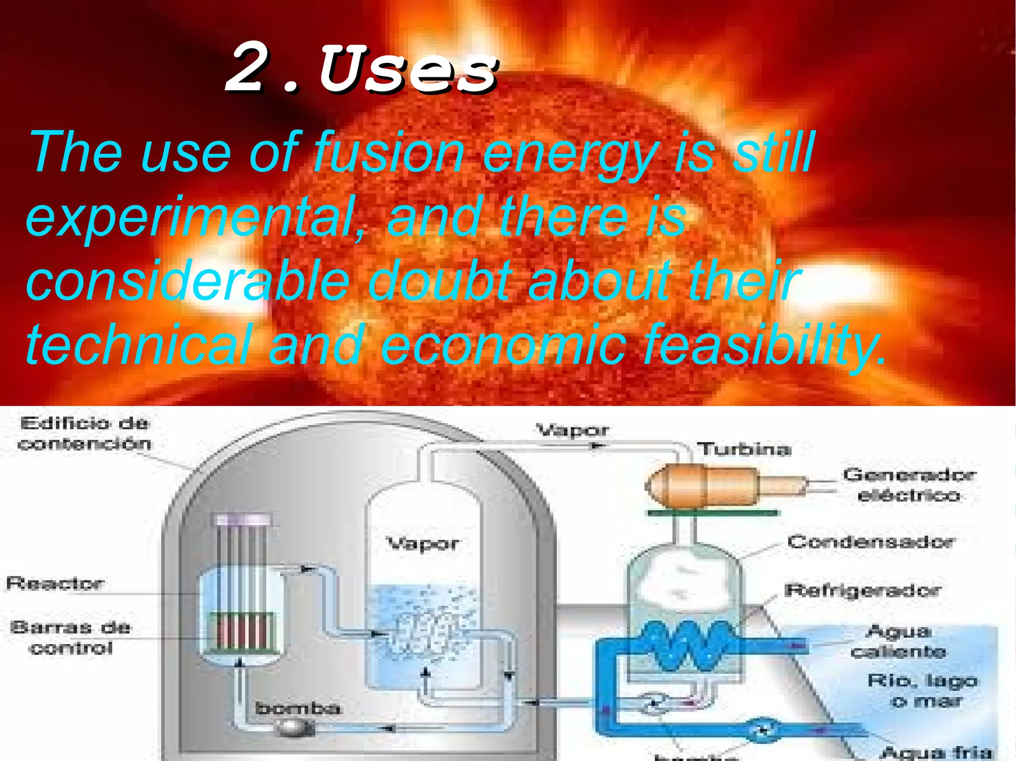 Nuclear fusion energy. | ODP