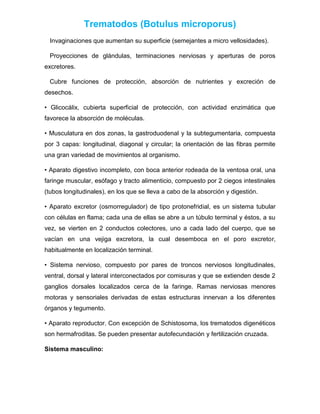trematodos. | DOCX